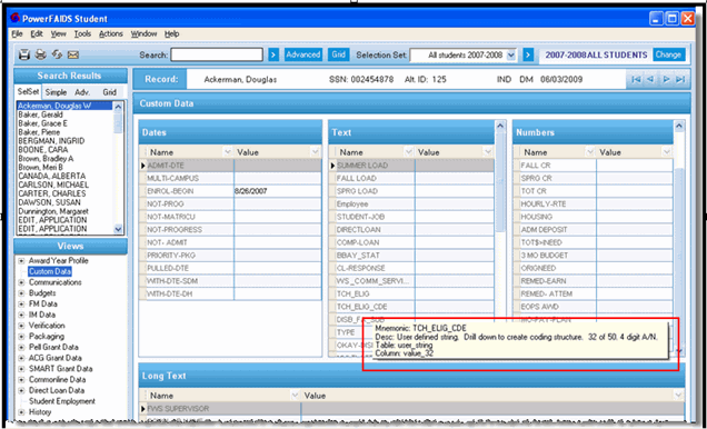 Configure Optional Student Data Elements for Transfer Window