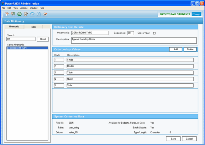 Configure Optional Student Data Elements for Transfer Window